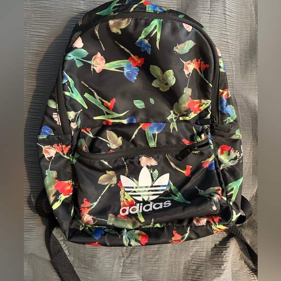 adidas | Bags | Adidas Multicolored Backpack | Poshmark